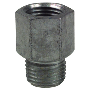 Alemite Fitting Extensions, Straight, 1 1/4 in, Male/Female, 1/8 in ...