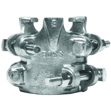 Dixon Valve Boss Clamps, 4" Hose ID, 4 5/8"-5" Hose OD, Malleable Iron ...