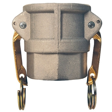 Global Type D Couplers, 1 1/2 in (NPT), Female, Aluminum (1 EA)