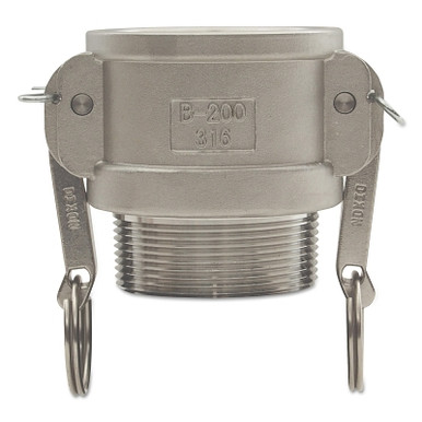 Global Type B Couplers, 2 in (NPT), 316 Stainless Steel (1 EA)