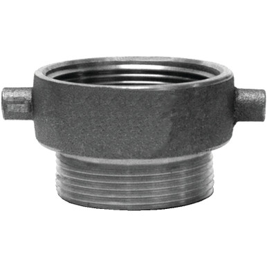 Hydrant Adapters, 2 in (NPT) Male, 2 1/2 in NST Female, Brass (5 EA / BOX)