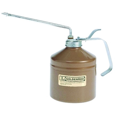 Goldenrod Industrial Pump Oilers, 32 oz, Lever Action, Angle 8 in Spout ...