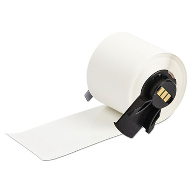 Brady TLS 2200/TLS PC Link Labels, 50 ft x 1 1/2 in, White (1 RL / RL)