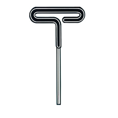 Individual Standard Grip Hex T-Keys, 3 mm, 6 in Long (6 EA / CTN)
