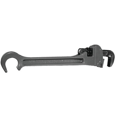 PETOL Refinery Wrench, 1/8 in to 1 in Opening, Serrated Jaw, 3/4 in ...
