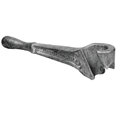 Gearench Petol Valve Wheel Wrenches, 13 5/8 in, 1 3/8 in Opening (1 EA ...