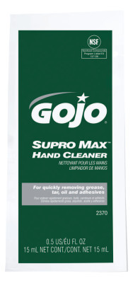 Gojo SUPRO MAX Multi-Purpose Heavy Duty Hand Cleaners, Packet, 1/2 oz ...