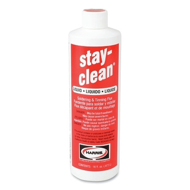 Harris Product Group Stay-Clean Liquid Soldering Flux, Bottle, 32 oz (1 ...