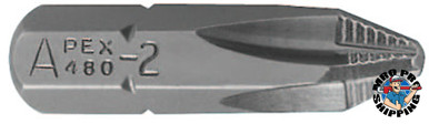 44038 #2 Phillips Acr In (6 BIT / BAG)