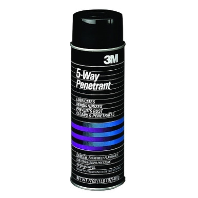 3M Industrial 5-Way Penetrants, 24 oz, Spray Can (12 CAN / CS)