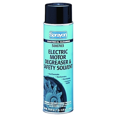 Sprayon Electric Motor Safety Solvent & Degreasers, 19.3 oz Aerosol Can ...