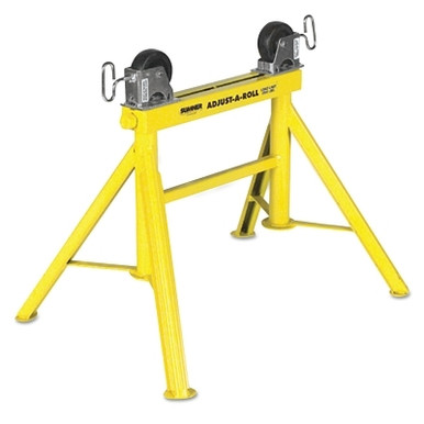 Sumner Lo Adjust-A-Roll Stands, 2,000 lb Cap., 1/2 in-36 in Pipe, 24 in ...