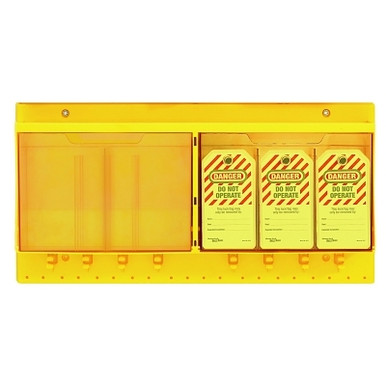 Safety Series Deluxe Tag Centers, Unfilled, 22 in (1 EA)
