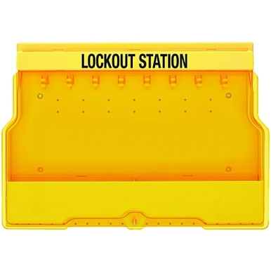 Safety Series Lockout Stations, 22 in, Unfilled (1 EA)