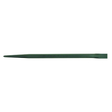 Line-Up Pry Bar, 30", 7/8", Offset Chisel/Straight Tapered Point, Black ...