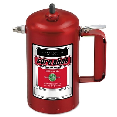Milwaukee Sprayer Sure Shot Sprayer, 1 qt, Steel, Red (1 EA / EA)