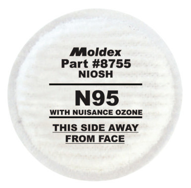 8000 Series N95 Particulate Filters Plus Nuisance Ozone/OV, N95, 1 pair ...