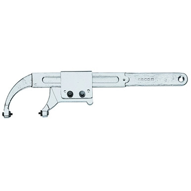 Facom Sliding Jaw Pin Wrenches, 1 31/32 in Opening, Pin, 8 15/32 in (1 ...