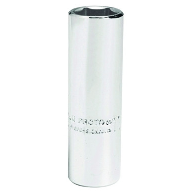 Proto Torqueplus Deep Sockets 1/4 in, 1/4 in Drive, 3/8 in, 12 Points ...