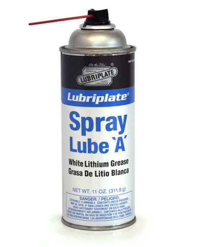 Lubriplate SPRAY LUBE A, Multi-purpose white lithium spray (12/11 OZ CANS)