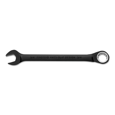 Proto Spline Non-Reversing Combination Wrenches, 3/4 in Opening, 9 3/4 ...
