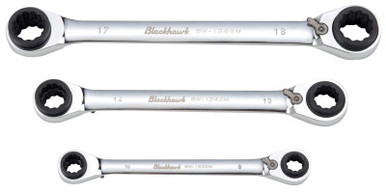 Stanley Products 4Box Reverse Ratcheting Wrench Sets, Inch, 2 per set ...
