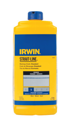 IRWIN 5 LB. BLUE MARKING CHALK (1 JUG / JUG)