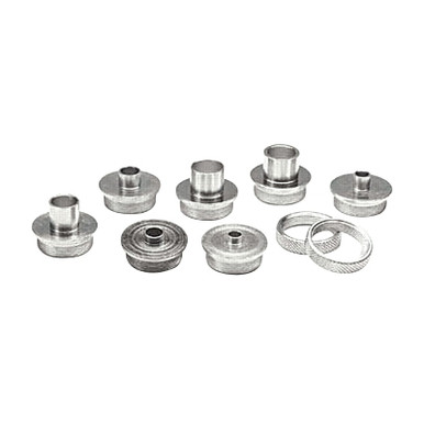 Porter Cable 9-Pc Router Template Guide Set, Includes 2 Lock Nuts, 7 ...