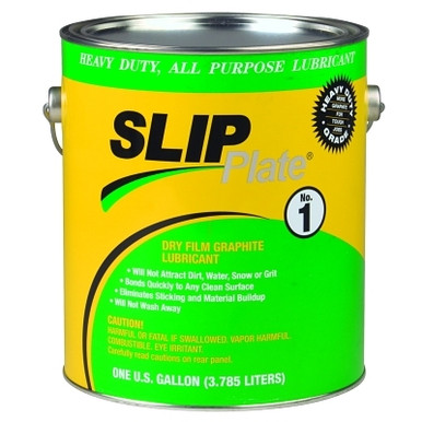 Precision Brand SLIP Plate No. 1 Dry Film Lubricants, 1 gal Can (4 EA / CA)