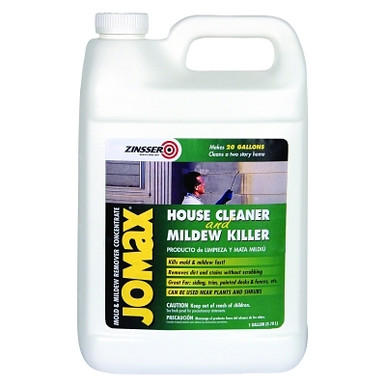Zinsser JOMAX House Cleaner & Mildew Killer, 1 Gallon Bottle (4 EA / CA)