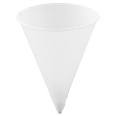 Solo Paper Cone Water Cups, 4 oz, White (1 CA / CA)