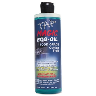 Tap Magic Eco-Oil Food Grade Cutting Fluid, 16 oz, Spout-Top Bottle (12 ...