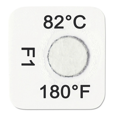 Tempil° Series 21 Tempilable Temperature Indicating Label, 180°F, 1 EA ...