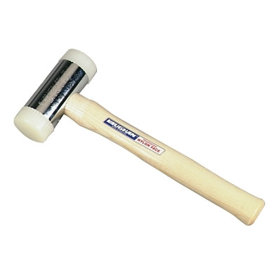 Nylon Face Hammers, 1/2 lb Head, 1 in Dia. (4 EA / CTN)