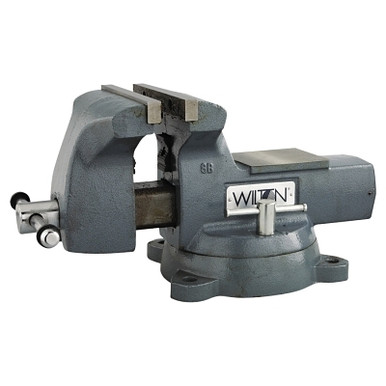 Mechanics Vise, 8 in Jaw, 4 3/4 in Throat, Swivel Base (1 EA)