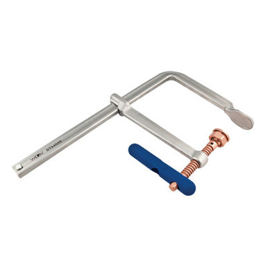 JPW Industries Deep Reach Copper F-Clamps, 24 in, 8 in Throat, 1,770 lb ...