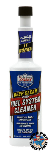 Lucas Oil Deep Clean Fuel System Cleaner, 1 Pint (12 BTL / CS)