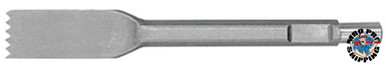 Spline (3/4" Hex x 21/32" Round) Shank Chisels, 12 in (1 EA)
