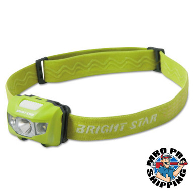 BRIGHT STAR LED HEADLAMP SPOT/FLD ARTICULATING 3AAA HV GRN (1 EA / EA)