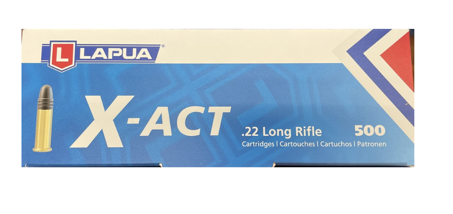 Lapua X-Act .22 LR (500rd)