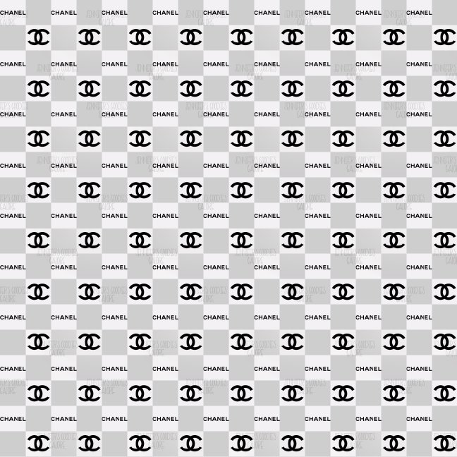 Chanel Logo White