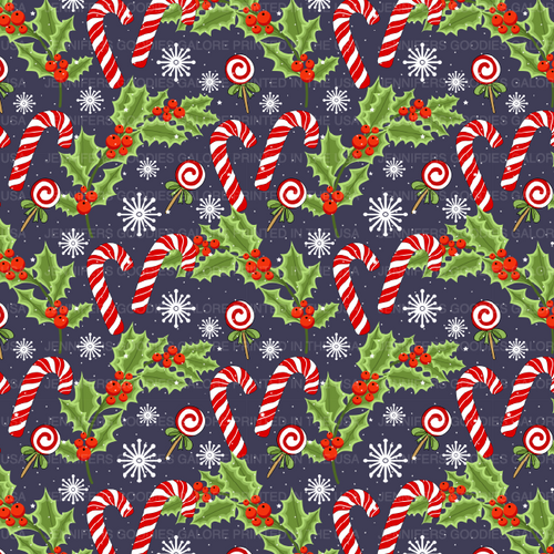 8x11", Christmas Synthetic Leather, Custom Leather Sheets, Candy Cane ...