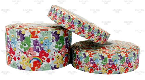 Care Bear Ribbon, US Designer Ribbon, Cheer Bear, Good Luck Bear ...