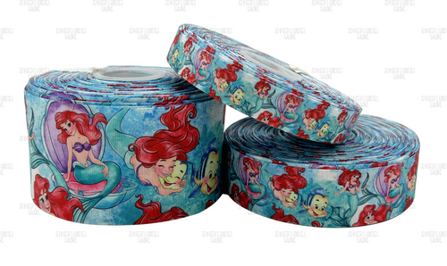 The Little Mermaid Ribbon, Ariel Ribbon, Princess Ribbon, Under the Sea ...
