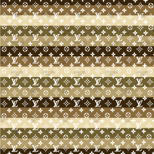 8x11", LV Synthetic Leather, Custom Leather Sheets, LV Leather, Golden ...