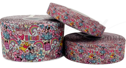 Disney Ribbon, Magical Ribbon, Minnie Mouse, Dumbo, Castle, Winnie the ...