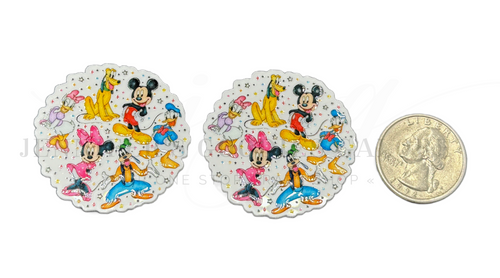 40mm, Disney Character Resins, Custom Resins, Mickey and Minnie Resins ...