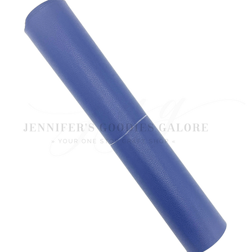12x54", ROYAL BLUE, Synthetic Leather, Plain Double-Sided Leather, Litchi Pattern, Faux Leather ...