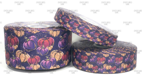 Purple Pumpkin Ribbon, Pumpkin Ribbon, Harvest Pumpkins, Halloween ...