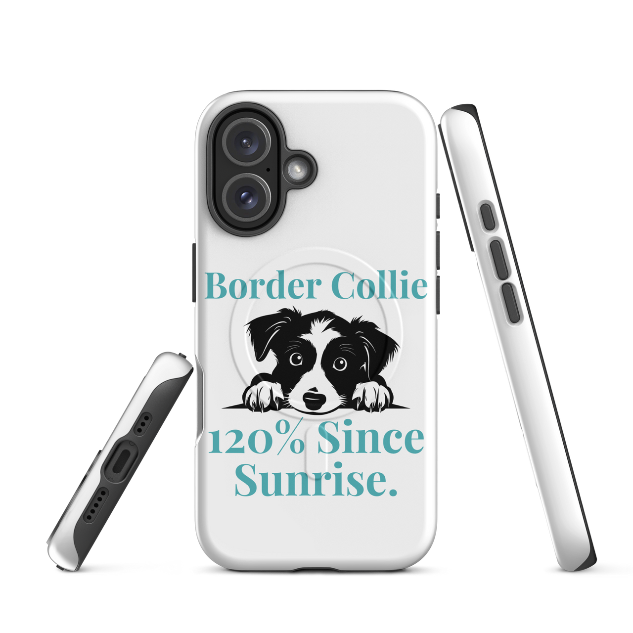 Border Collie – MagSafe® iPhone 16, Plus, Pro & Pro Max Case - K9AT ...